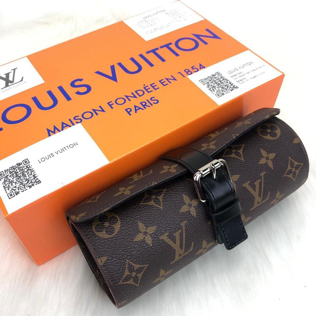 louis vuitton canta saat cantasi monogram bej 3 case 20x8 - Çanta Nişantaşı