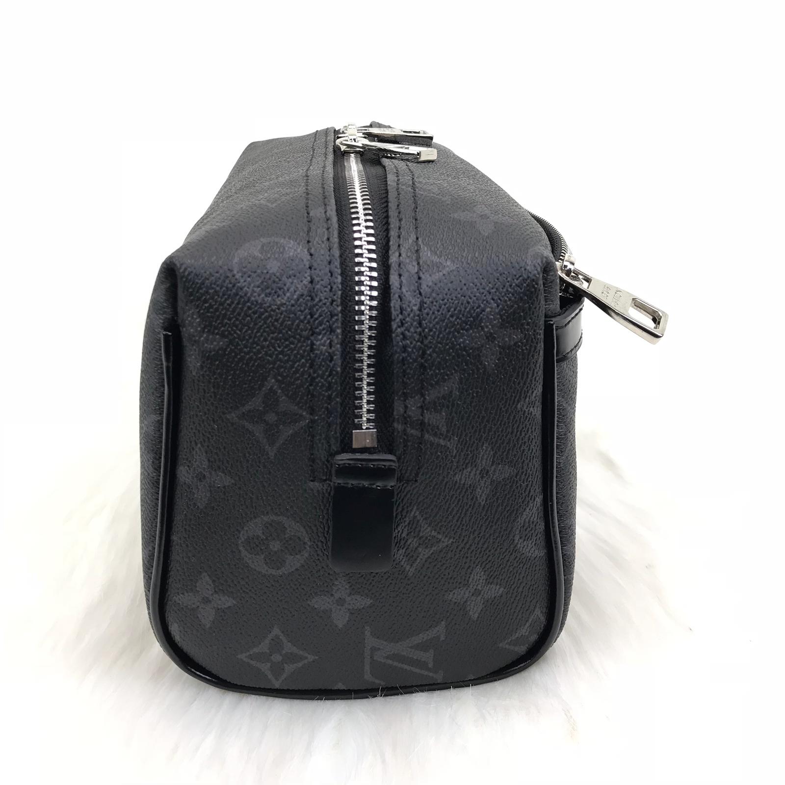 louis vuitton canta toiletry erkek el cantasi monogram siyah 24x14 ...